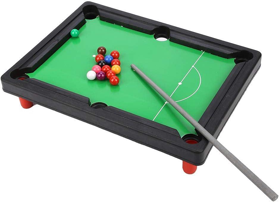 Yunir Mini Table Pool Set - High Simulation Mini Billiards Playset for ...