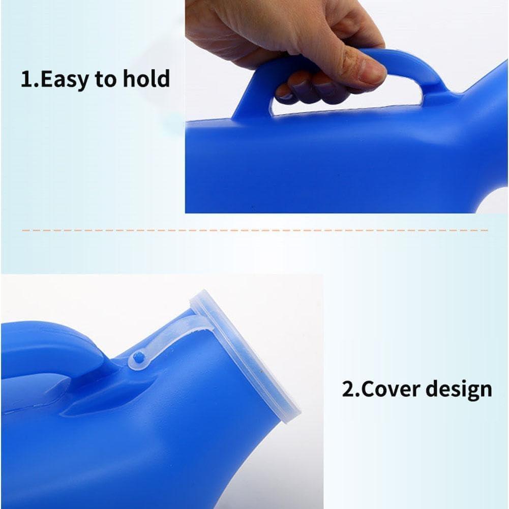 Portable Male Urinal Potty Pee Collector Storage for Hospital Travel ...