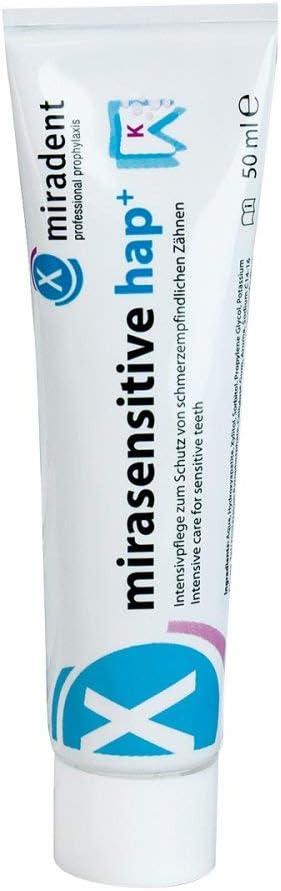 Miradent Mirasensitive Hap+ Toothpaste 50 ml | Pain-Sensitive Teeth ...