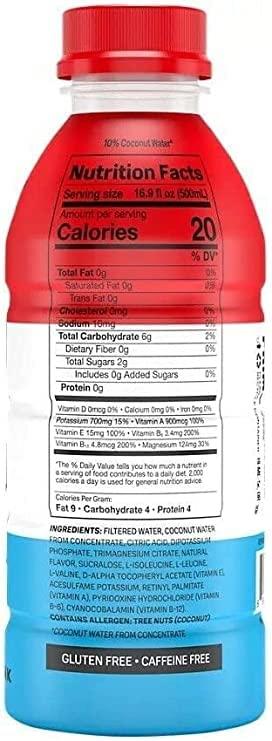 Prime Hydration Ice Pop Flavor Drink (Pack of 12) | Buy Now with ...