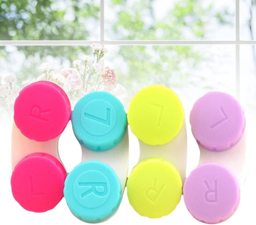 12-Part Travel Set for Contact Lenses | Mini Contact Lens Holder ...