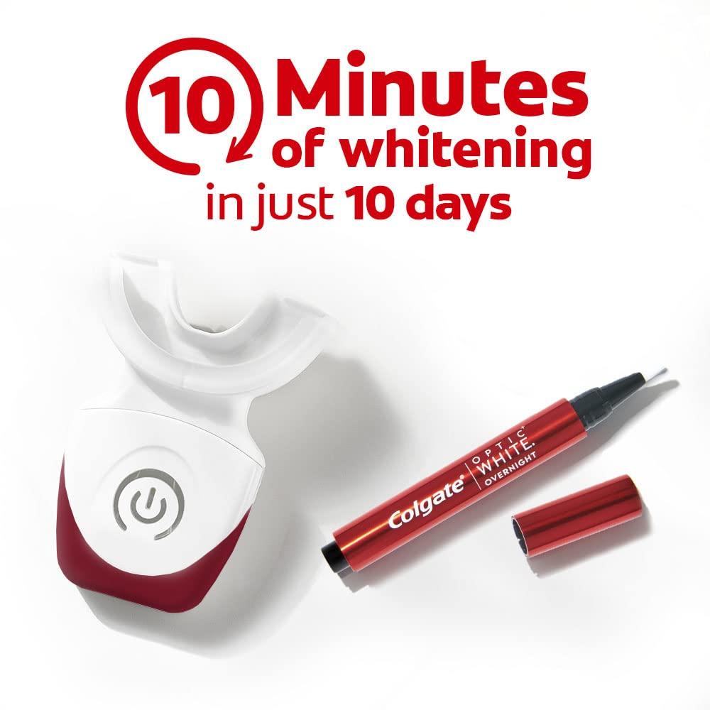 Colgate Optic White Pro Series Teeth Whitening Pen and LED Tray Set ...