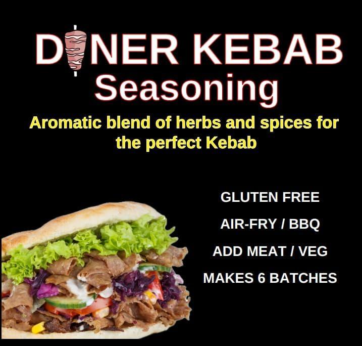 Doner Kebab Seasoning & Spice Mix 300g - Shawarma/Gyro .Gluten Free ...