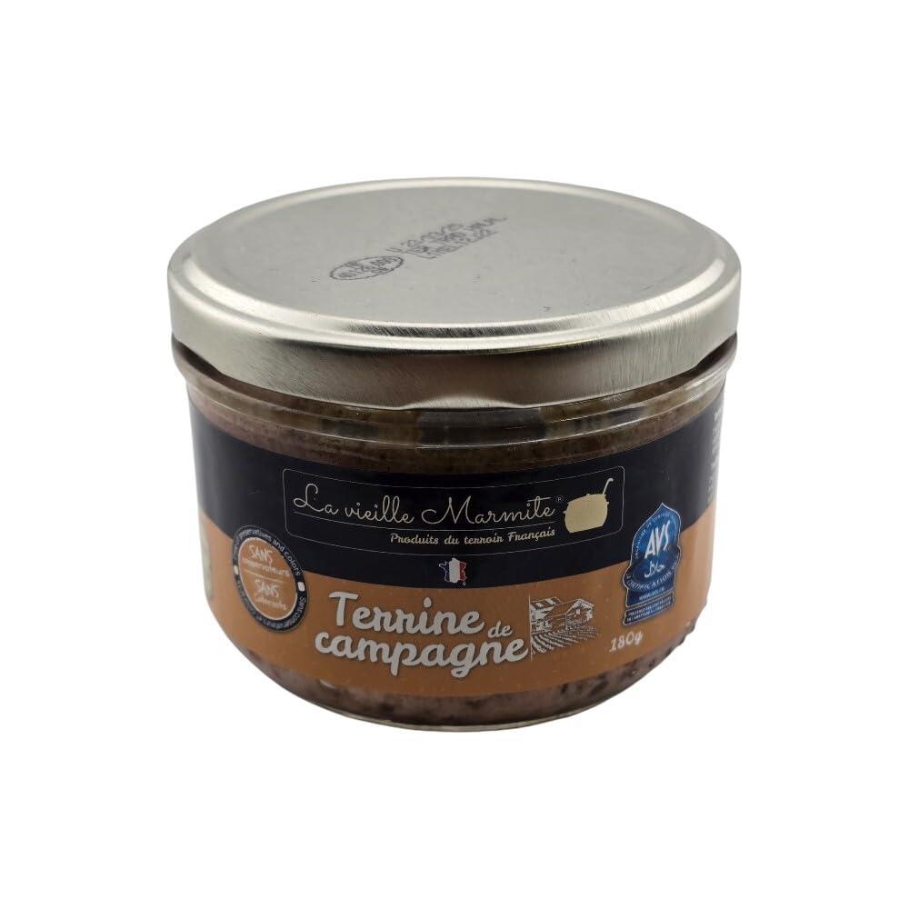 La Vieille Marmite Halal Country Terrine 180g Rustic and traditional ...
