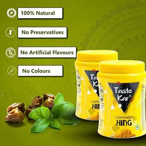 Tastekar Gluten Free Hing Compounded Asafoetida Heeng Powder 50gm ...