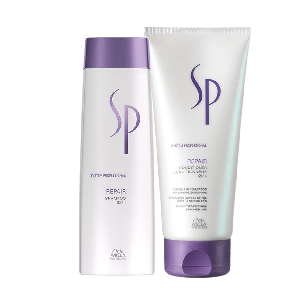 Wella SP Duo: Repairing Shampoo & Conditioner Set (250ml Shampoo ...