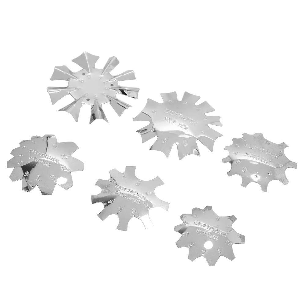 Nail Edge Cutter - Stainless Steel French Smile Line Cutter for DIY ...