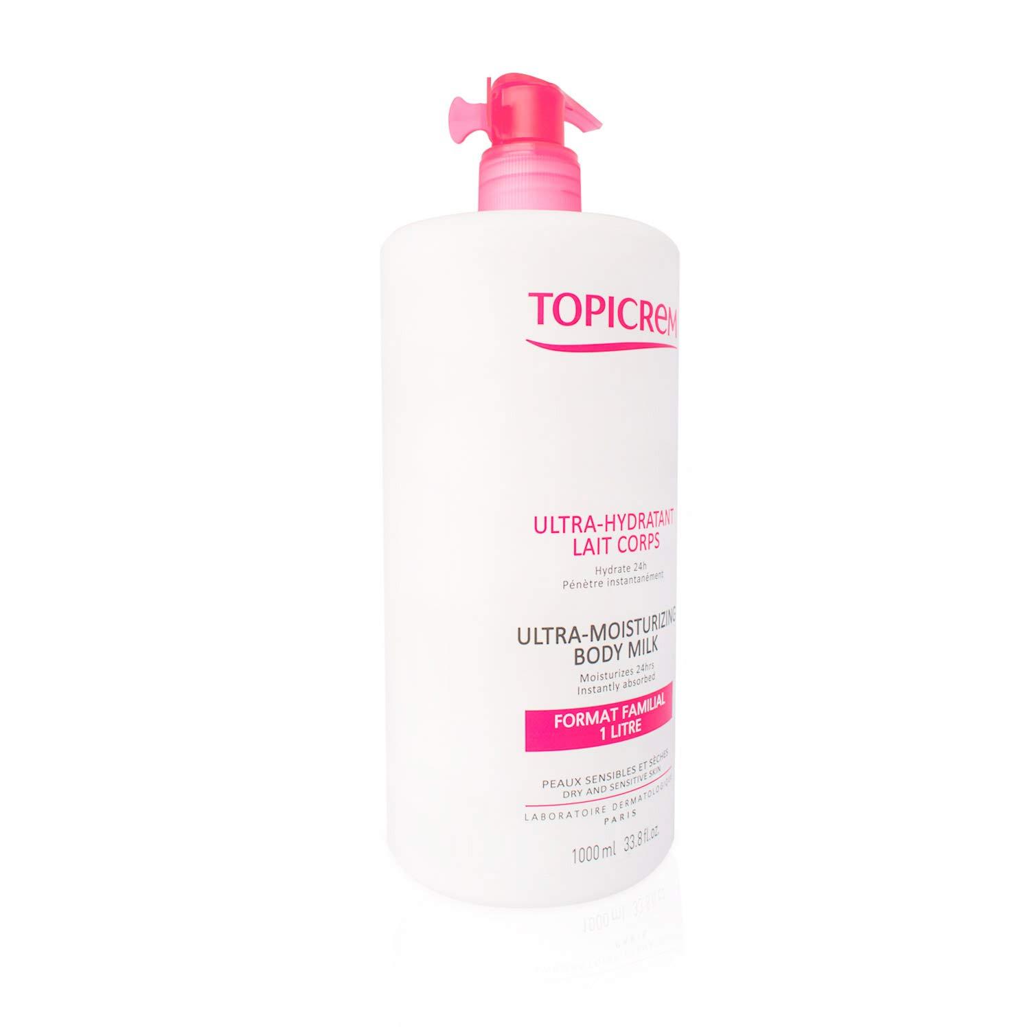 Topicrem Ultra-Hydratant Lait Corps - 33.8 Oz | Ultra-Moisturising Body ...
