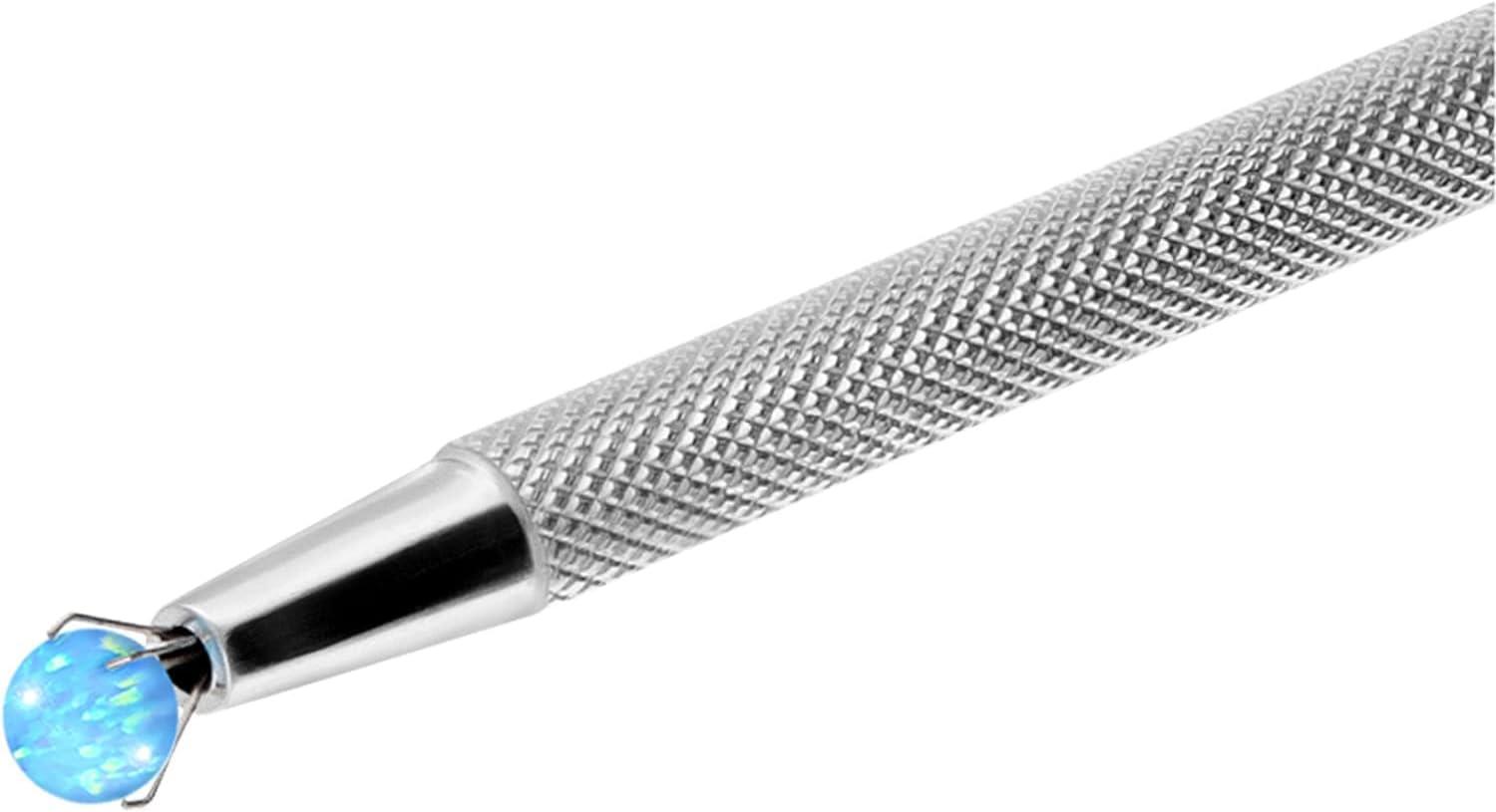 PIERCINGLINE Piercing Tool | Stainless Steel Ball Gripper Tweezers for ...