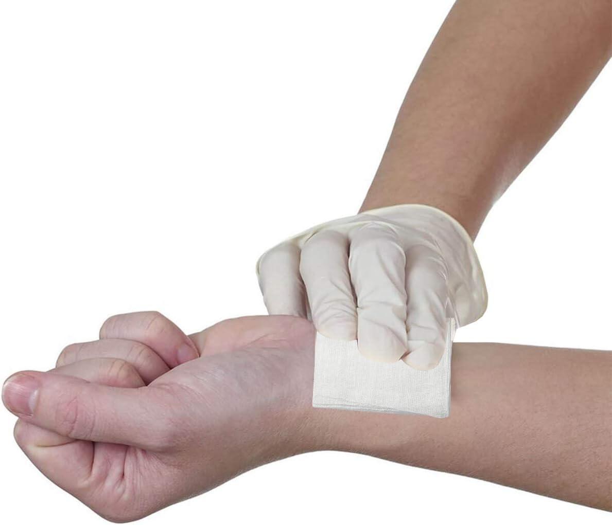Dukal 2x2 Inch Sterile Cotton Gauze Pads - Pack of 200 | Disposable Non ...