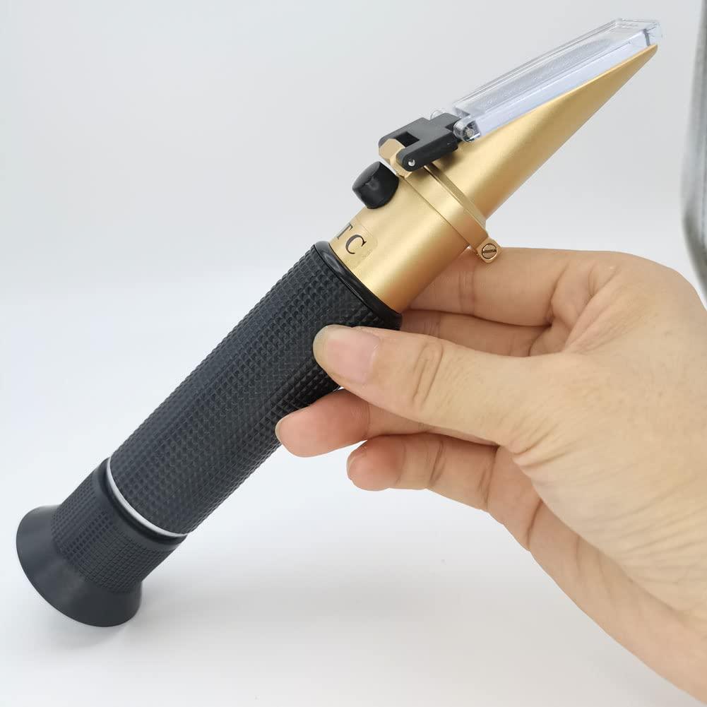 Salinity Refractometer ATC Function | Dual Scale Specific Gravity ...