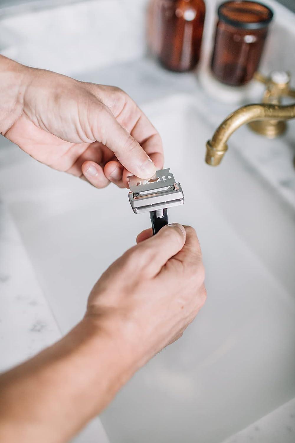 Feather FHS-10 Japanese Steel Razor Blades - 30 Count Refill for ...