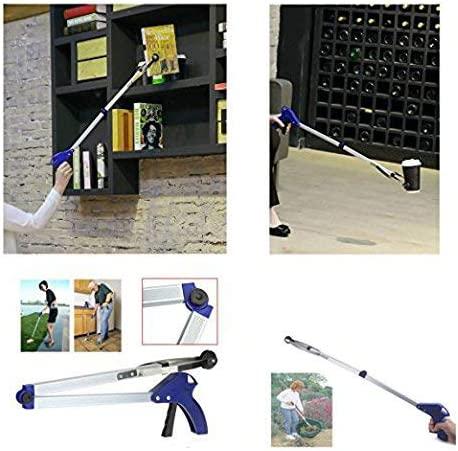 BeGrit 2 Pcs Reacher Grabber Suction Cup Grip Foldable Long Arm ...