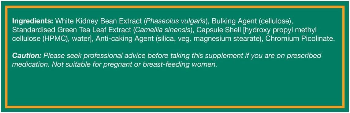 HealthAid Carboslim Phase 2- 60 Capsules | Effective Carb Blocker for ...