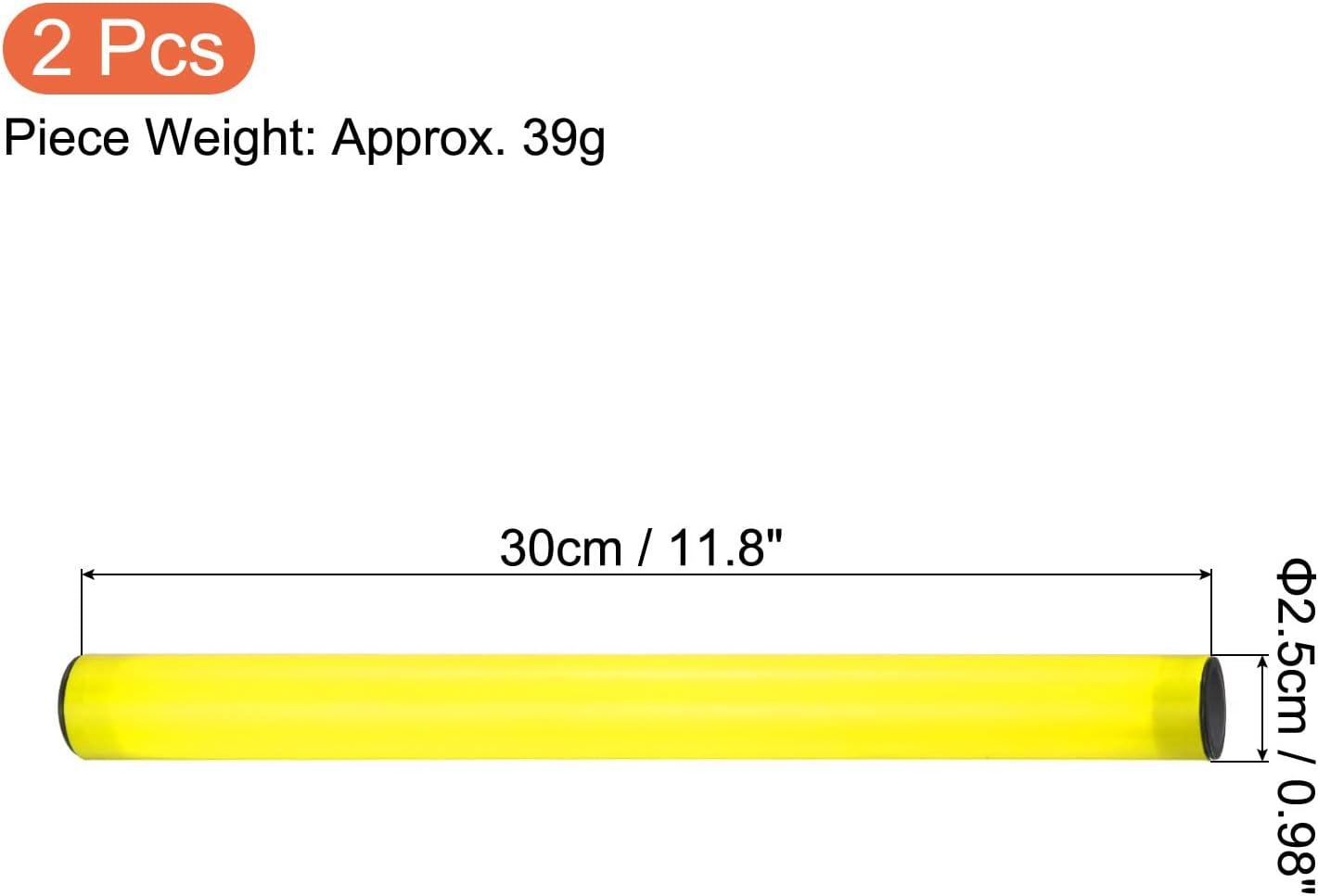 Junior Relay Track Batons - Outdoor Athletics Sport Game Tool - Yellow ...