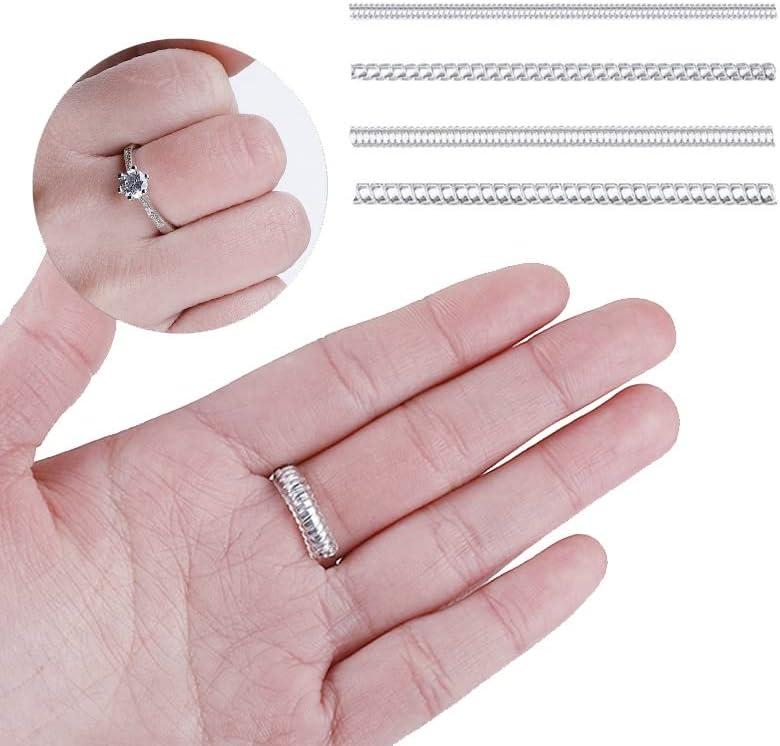 Yiteshi 46PCS Invisible Ring Sizer Adjuster - Ring Guards Resizer for ...
