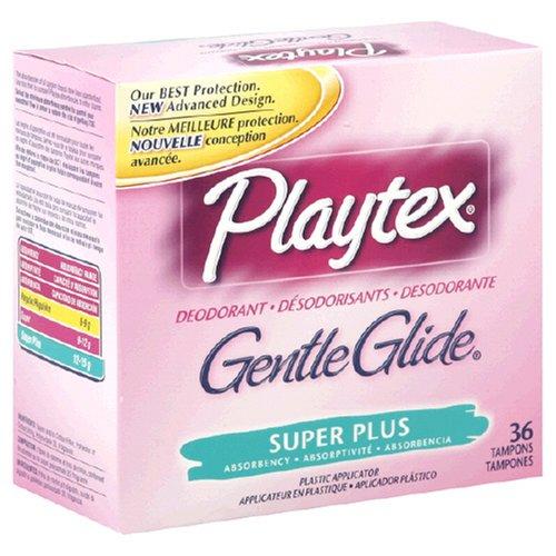 Playtex Gentle Glide Deodorizing Super Plus Tampons 36 ct | Buy Online ...