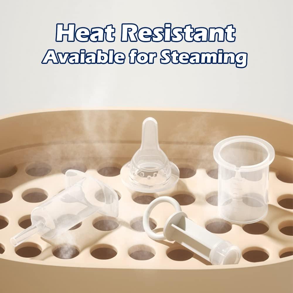 Elfzone Baby Medicine Dispenser Kit | 3PCS Silicone Infant Syringe ...