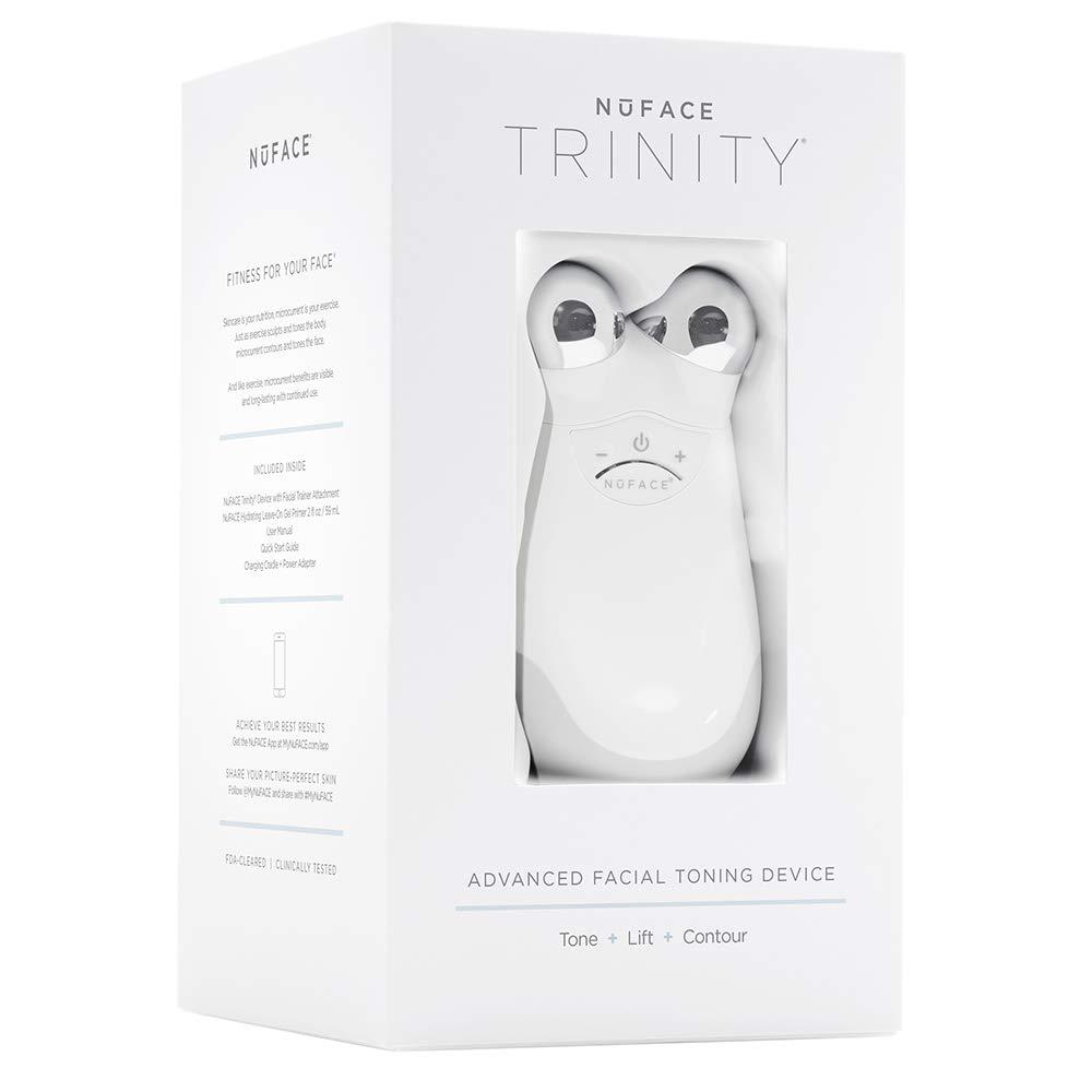 NuFACE Trinity Starter Kit: Facial Toning Device + Hydrating Primer ...