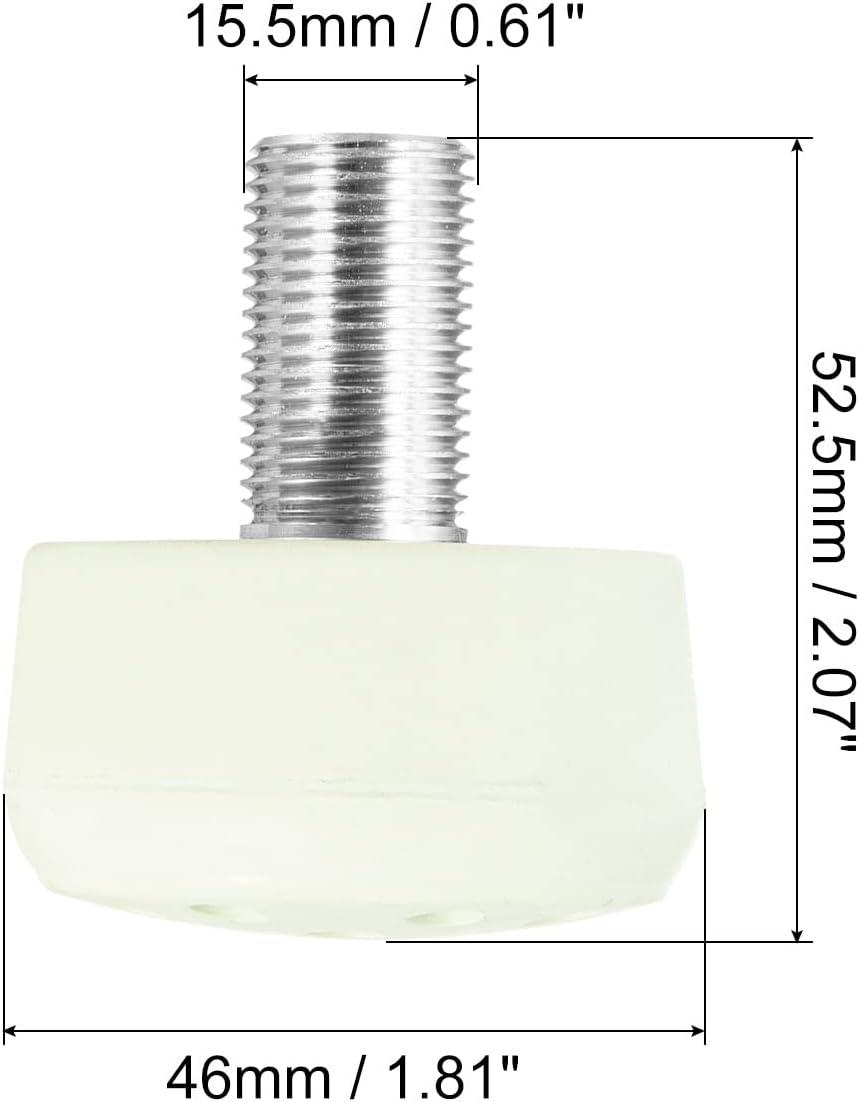 PAITKIL Roller Skate Toe Stops - 82A Rubber Brake Stoppers with Bolts ...