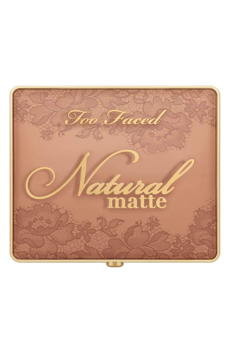 Too Faced Natural Matte Palette - Versatile Shades for Effortlessly ...
