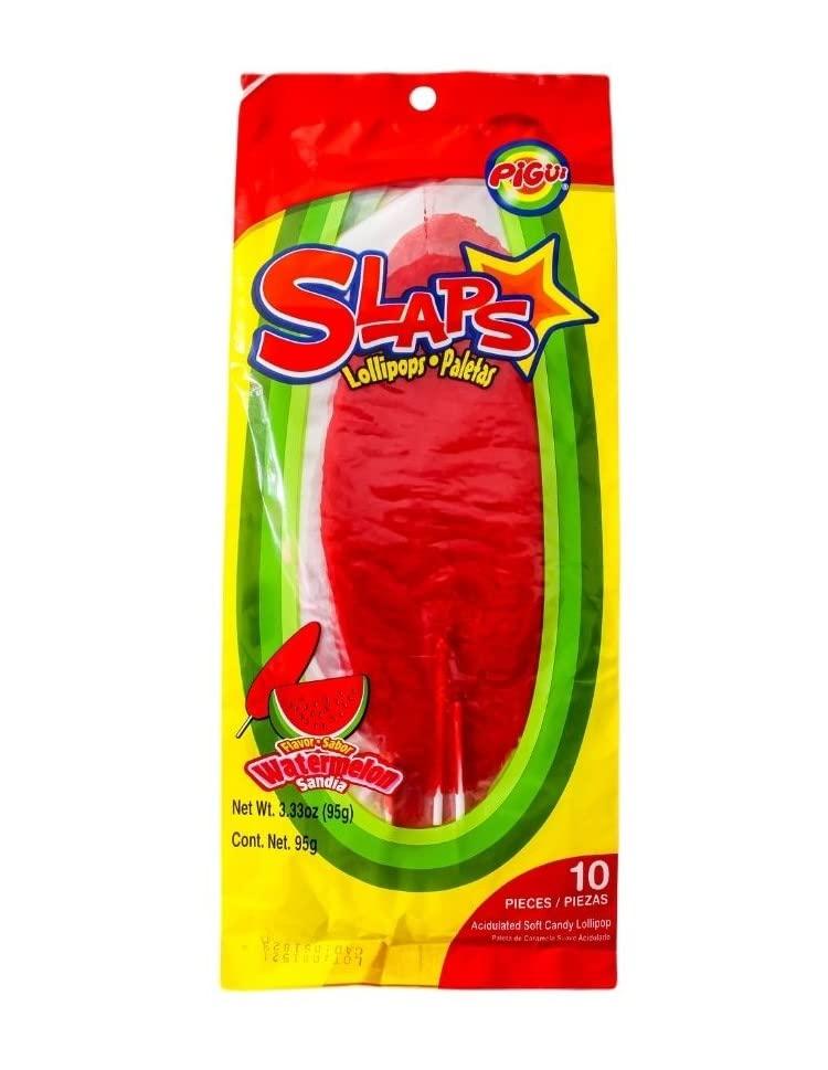 Mexican Slaps Lollipop Candy Mega Bundle - 50 Pieces, 5 Tropical ...