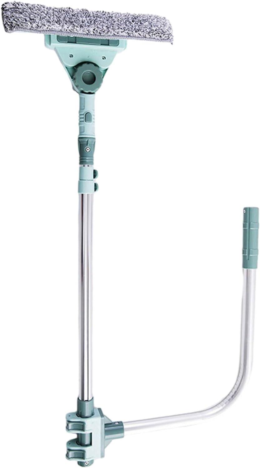 Telescopic Window Cleaner Glass Window Scrubber Retractable Handle ...