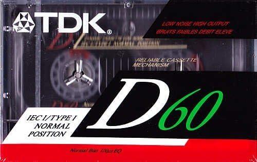TDK D60 60-Minute Cassettes: 5-Pack | Buy Now with Express ...