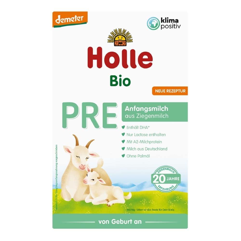 Holle Organic Goat's Milk Infant Formula PRE - 400g (6) | Baby Food for ...