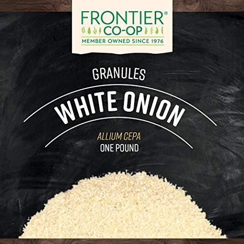 Frontier Co-op White Onion Granules | 1 lb Kosher Bulk Bag | Allium ...