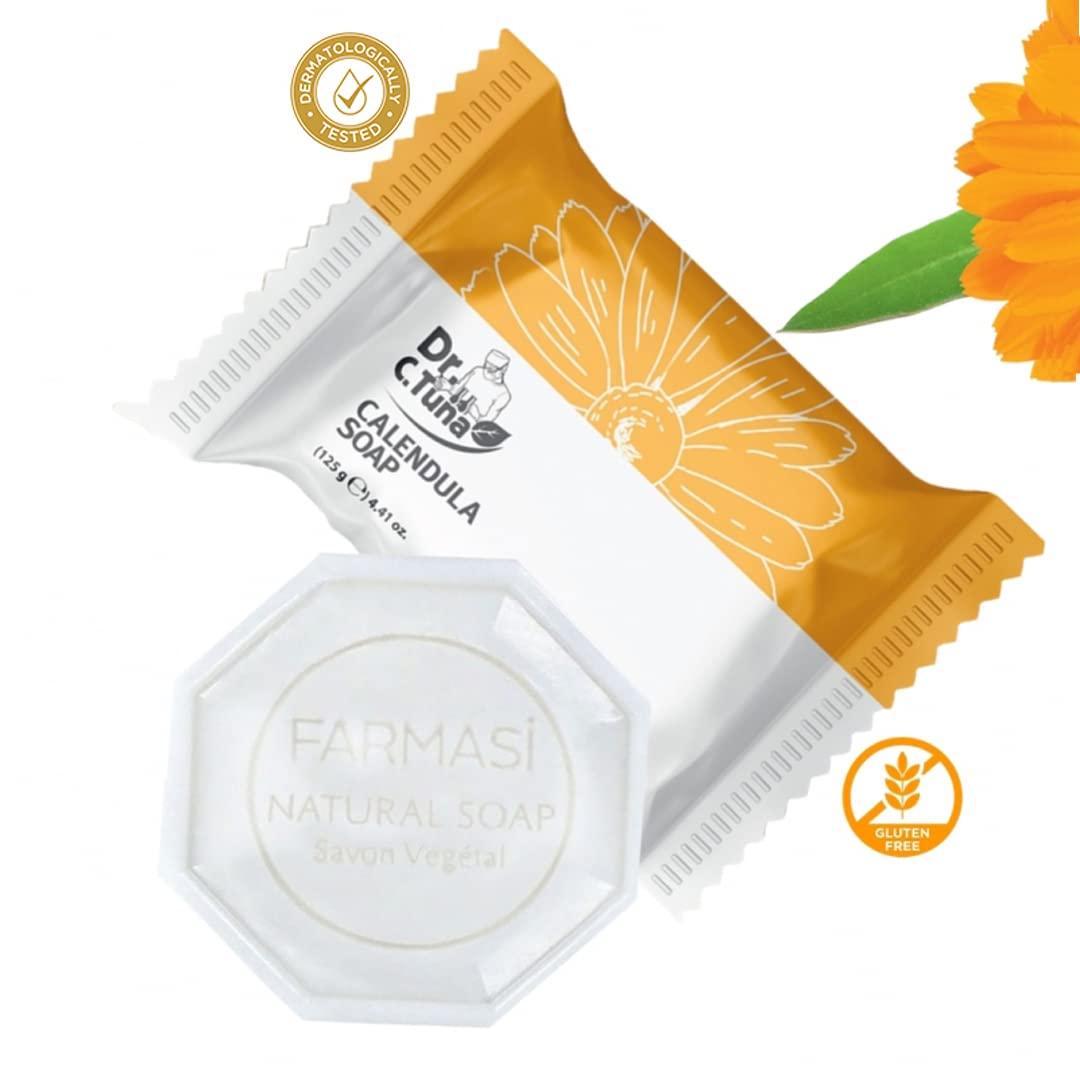 FARMASi Dr. C. Tuna Calendula Soap - Hydrating Skin Care for Dry, Itchy ...