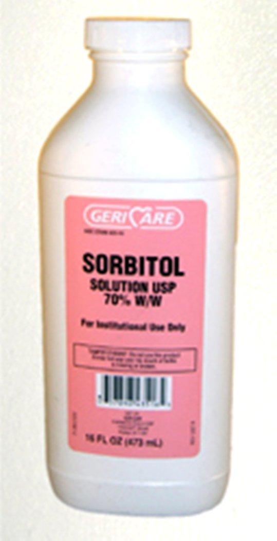 Mckesson GeriCare Sorbitol Liquid Laxative 16 oz Bottle - Fast-Acting ...