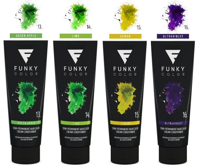Funky Color Heather 10 - Semi-Permanent Hair Coloring | 28 Vibrant ...