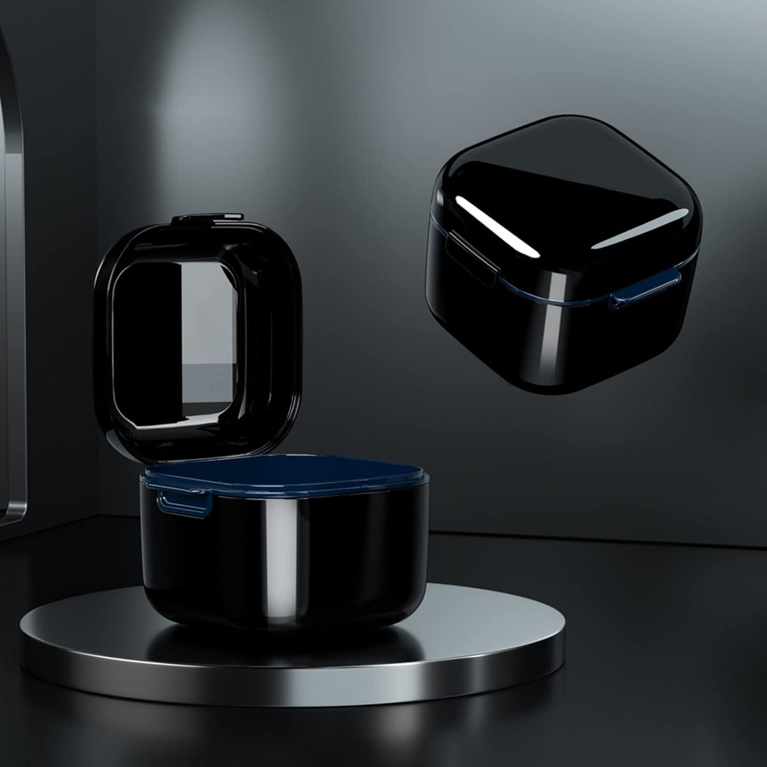 Premium Dental Prosthesis Box | Portable False Teeth & Retainer ...