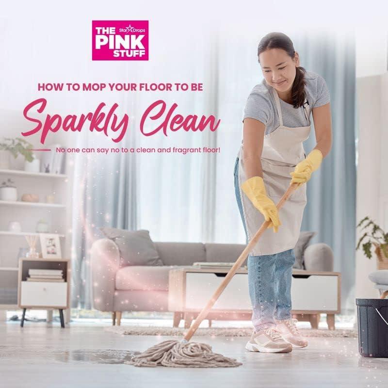 The Pink Stuff Miracle Bathroom Cleaning Bundle: All Purpose Floor ...
