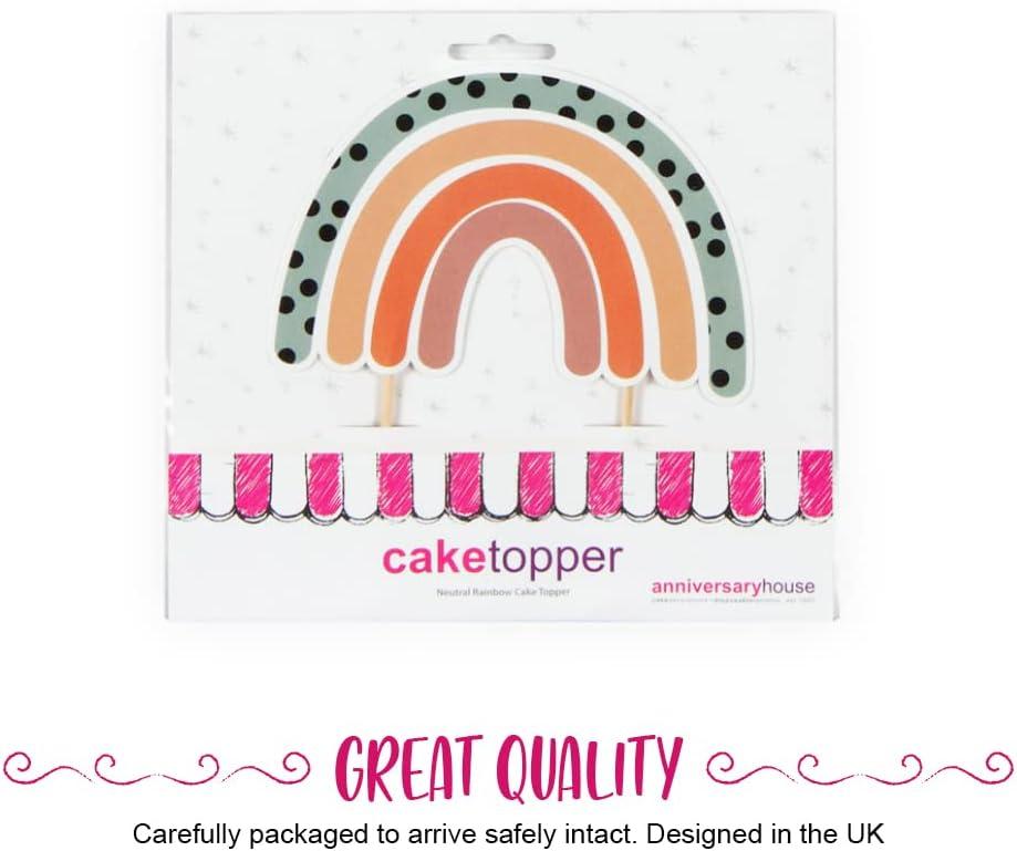 Neutral Rainbow Cake Topper | Buy Now with Express International ...