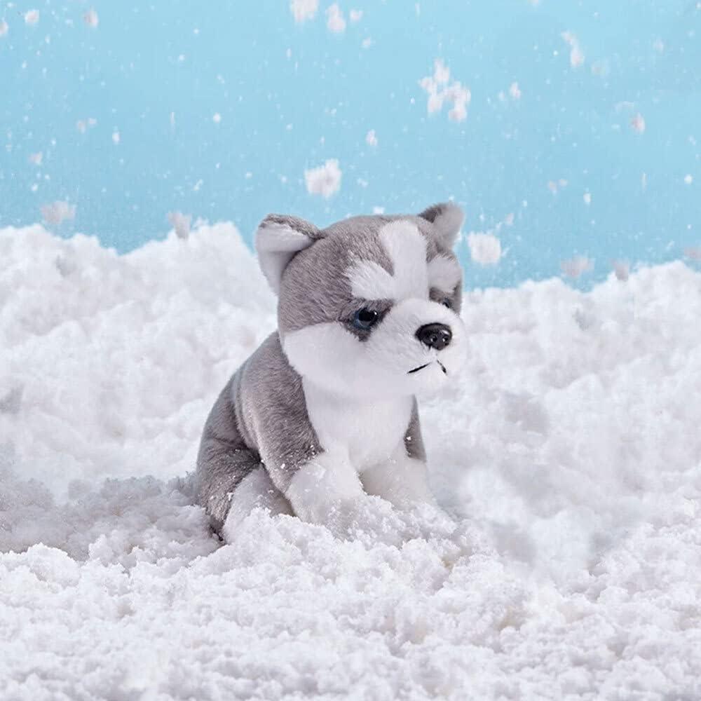 Living Nature Husky Puppy Soft Toy - 16cm | Adorable Plush Toy for Kids ...