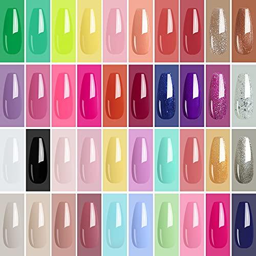 Clou Beaute 8ml Gel Polish Set - 20 Colors Cherry Syrup Collection ...