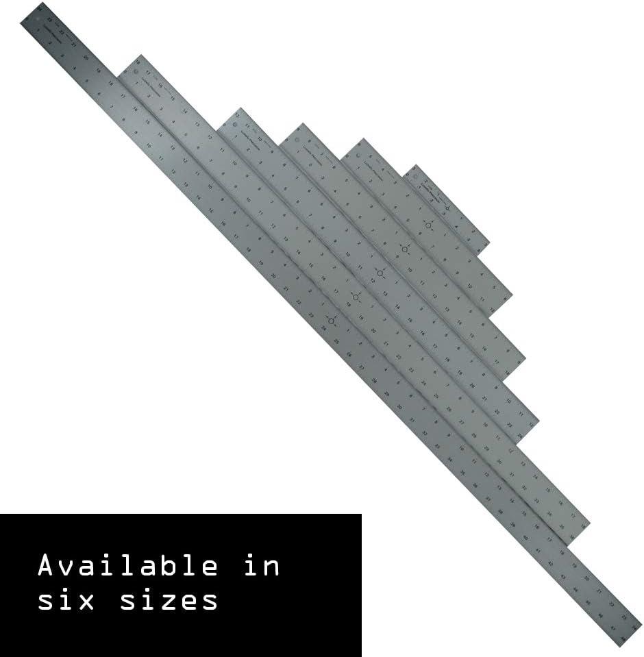 Ludwig Precision 6 Center-Finding Aluminum Straight Edge 81206 6-INCH ...