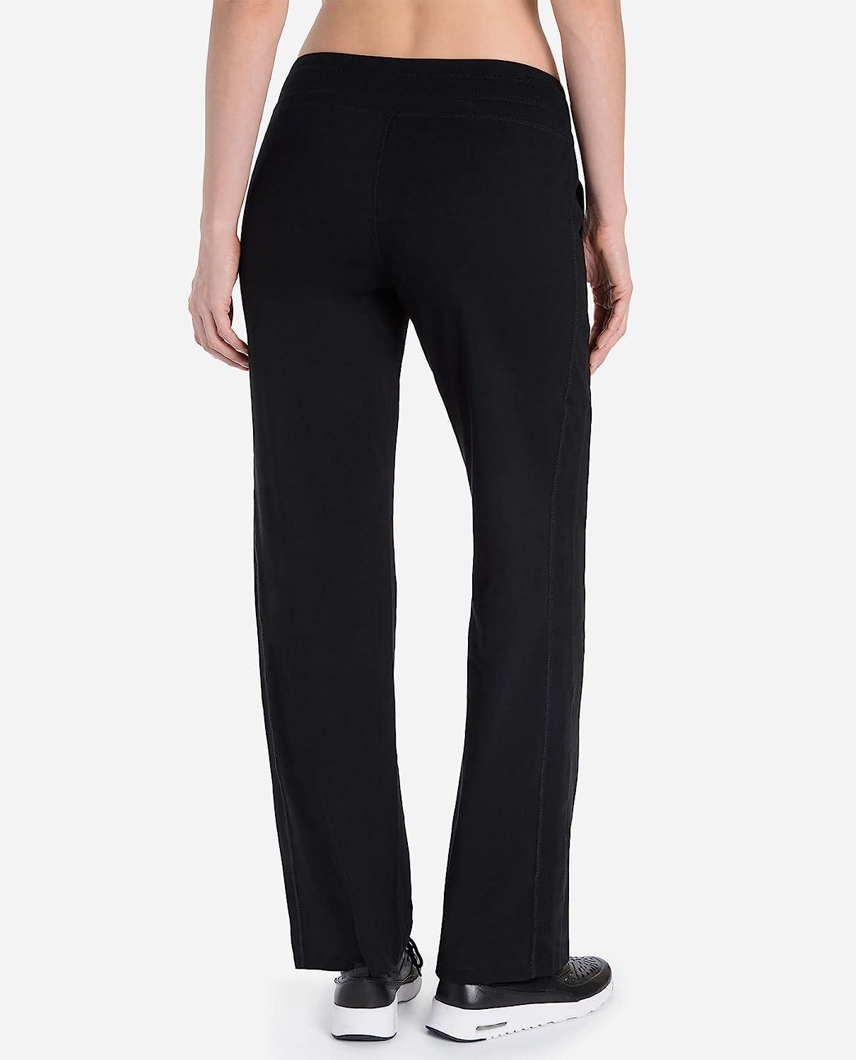 Danskin Women s Drawcord Athletic Pant Size Large Black