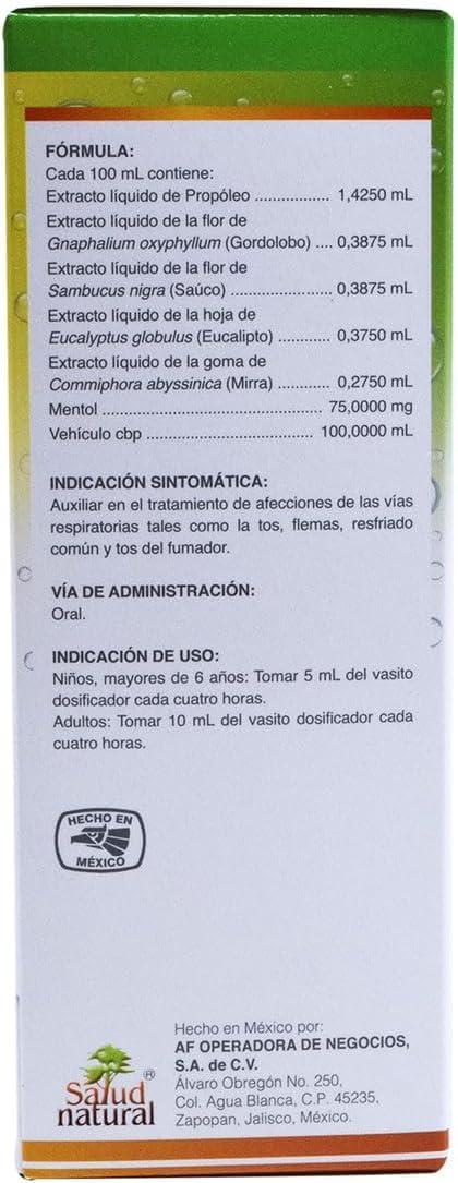Jarabe Eucalin Miel 240 ml - Alivio Natural para Tos Flemas y Resfriado ...
