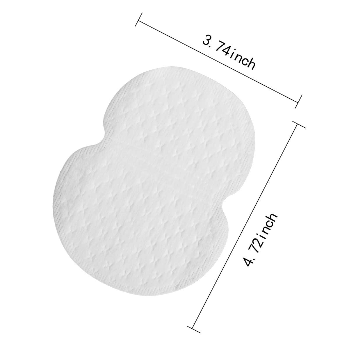 LFDecor Disposable Underarm Sweat Pads - 100 Pack Dress Shields for ...
