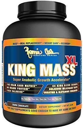 Ronnie Coleman King Mass XL Mass Gainer Protein Powder - 60g Protein ...