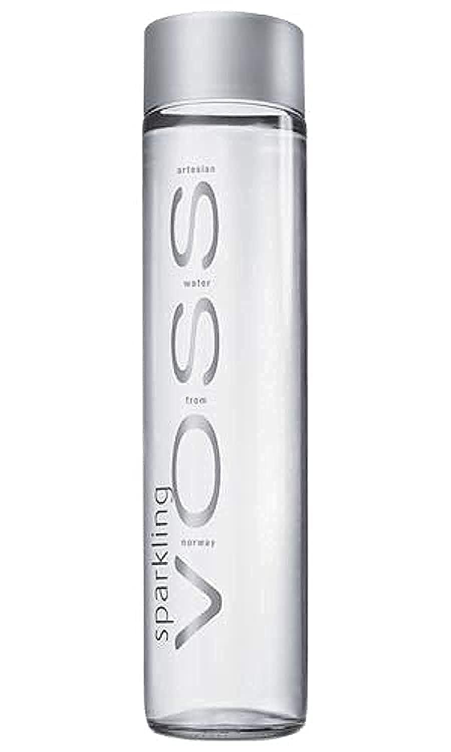 Voss Sparkling Artesian Water 800ml - Premium Sparkling Water for ...