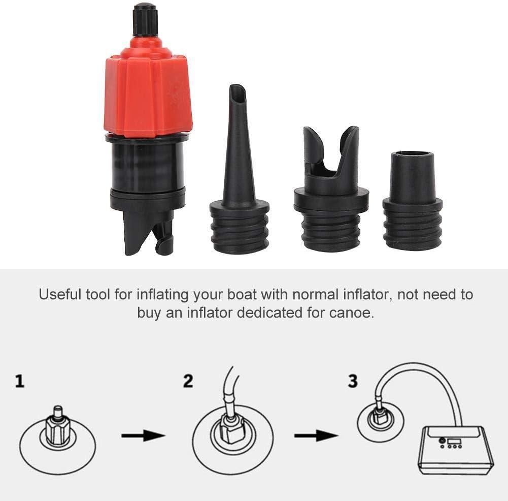Air Inflator Valve Adapter Multifunction Inflatable Schrader Valve ...