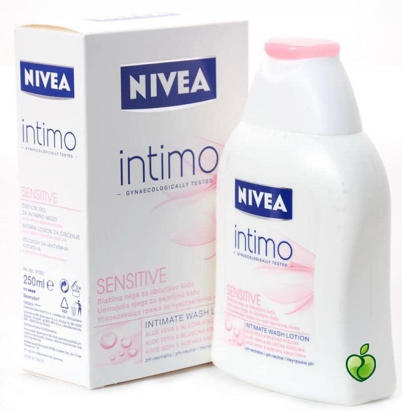 Nivea Intimo Sensitive Intimate Wash Lotion 250ml - Gentle Feminine ...