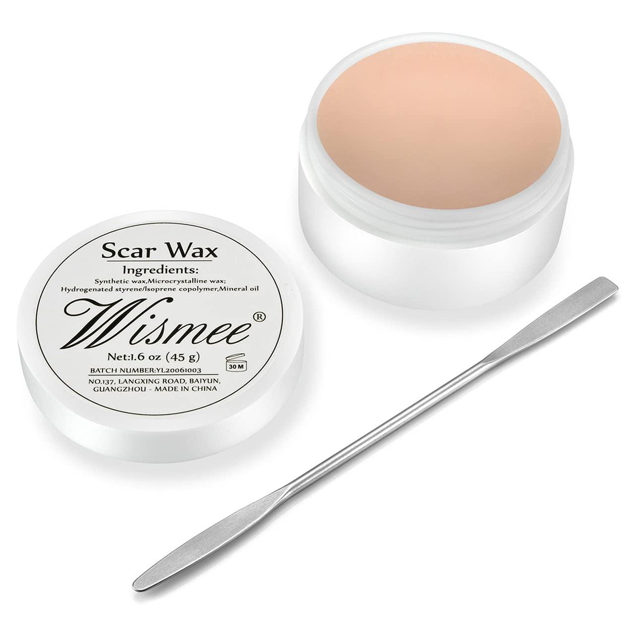Wismee Scar Wax SFX Makeup Kit with Spatula Tool - Halloween Special ...
