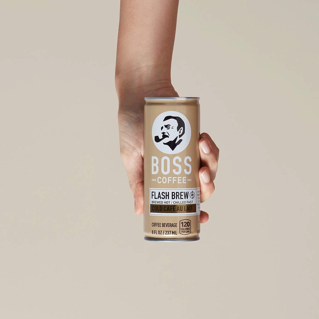 BOSS Coffee by Suntory 8oz 12 Pack - Japanese Flash Brew Au Lait ...