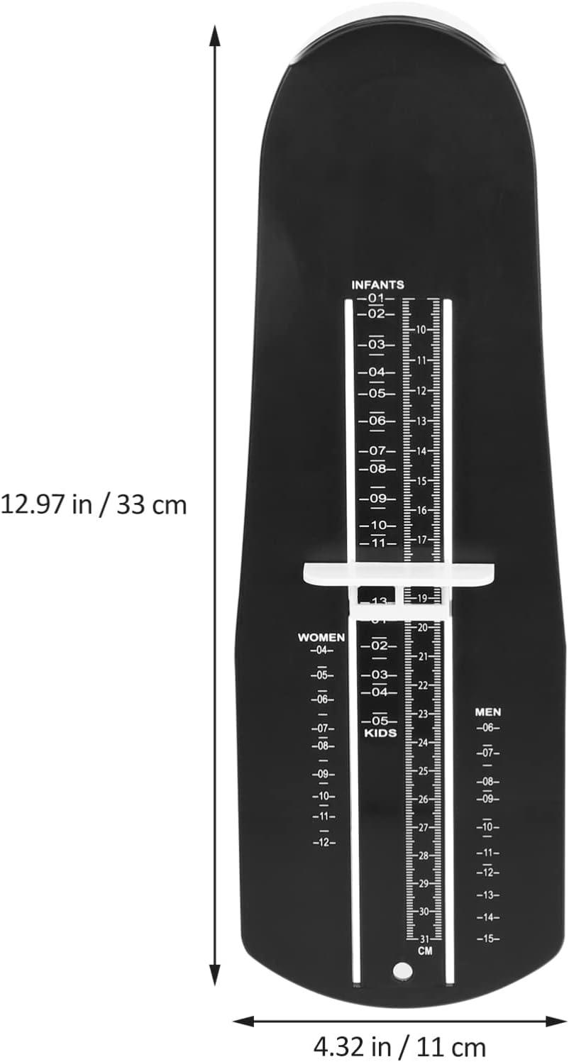 DOITOOL 2pcs Shoe Measurement Ruler - Feet Size Measurer for Adult Kids ...