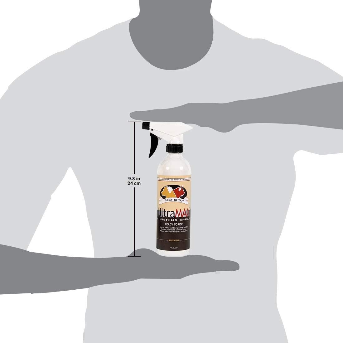 Best Shot Pet UltraMax Pro Finishing Spray 17oz - Professional Grooming ...